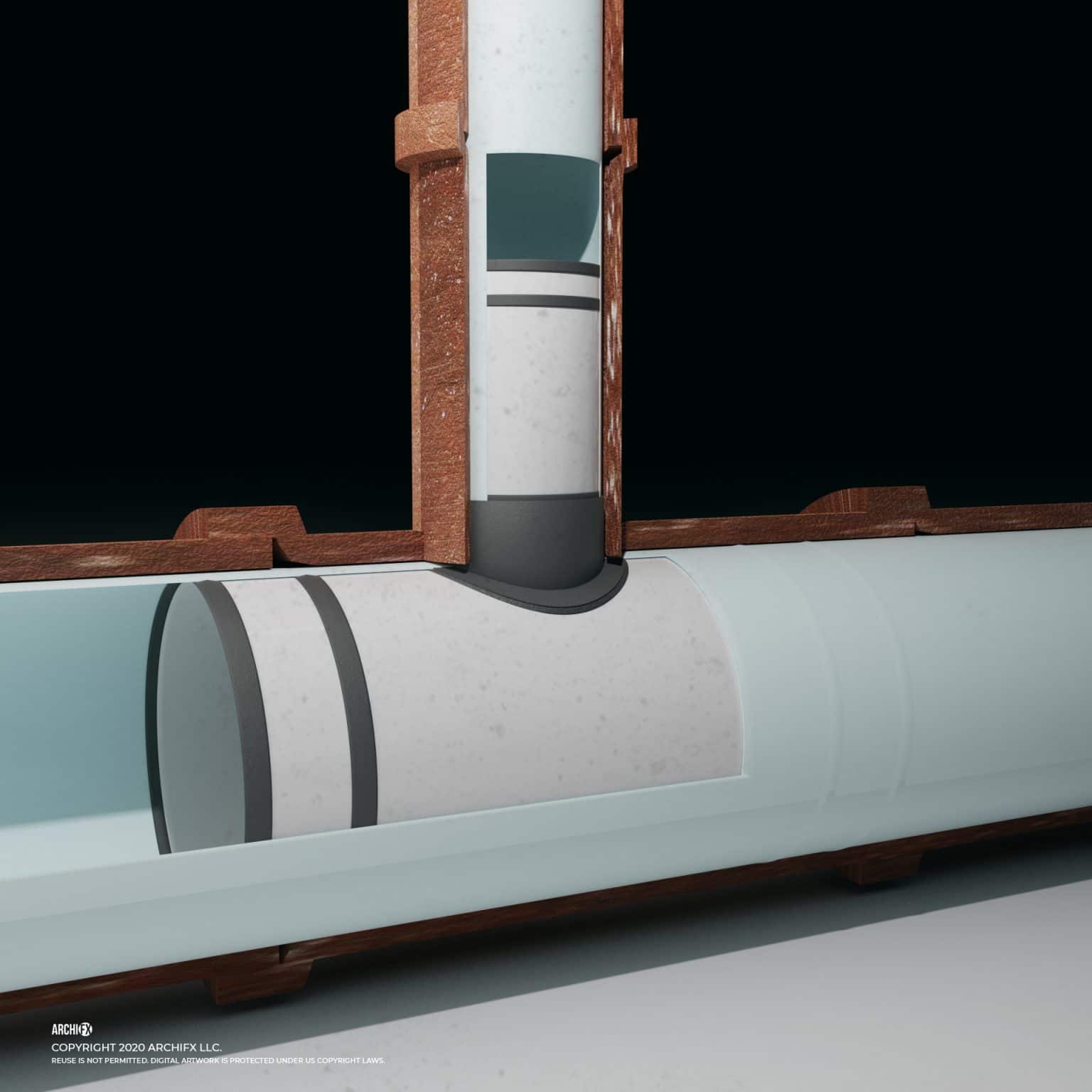 Sectional Connection Lining | Waterline Renewal Technologies