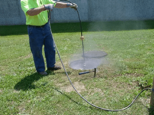 Hyper-Blast Spin Washer | Waterline Renewal Technologies