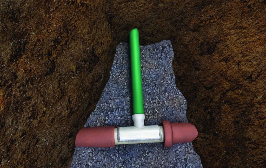 Mainline LMT Saddle Installation System | Waterline Renewal Technologies