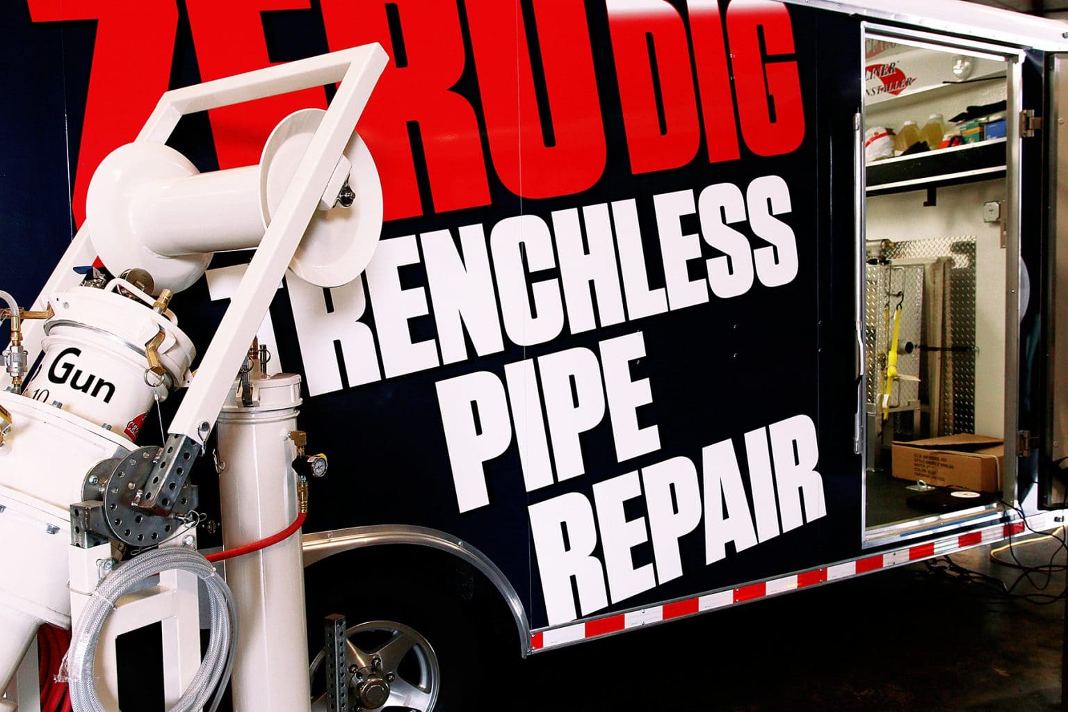 Turn-Key Pipelining Trailers | Waterline Renewal Technologies