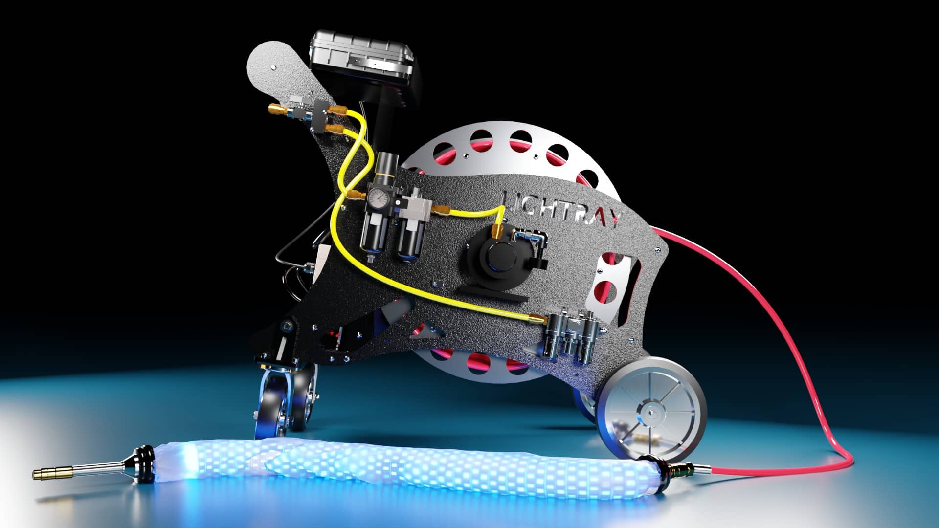 LightRay LRM UV Mainline CIPP Spot Repair | Waterline Renewal Technologies